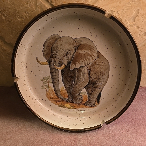 Accents | Elephant Art Plate | Poshmark